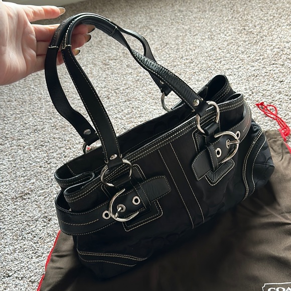 Coach | Bags | Authentic Genuine Coach Bag Vintage Perfect Condition ...